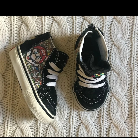 Vans | Shoes | Vans Sk8 Hi Zip Nintendo Super Mario | Poshmark
